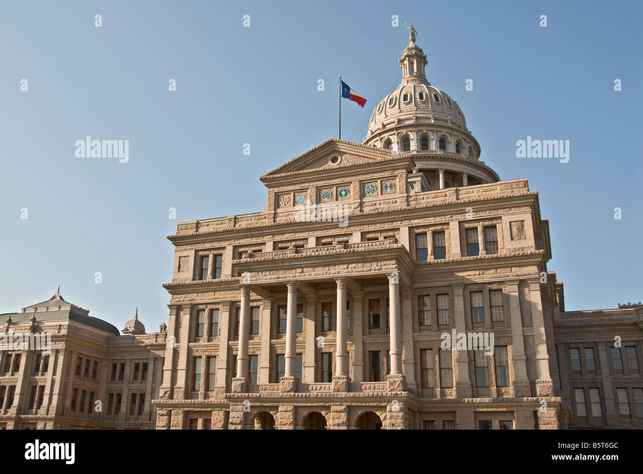 Texas Hill Country Austin State Capitol Building built 1888 north side ...