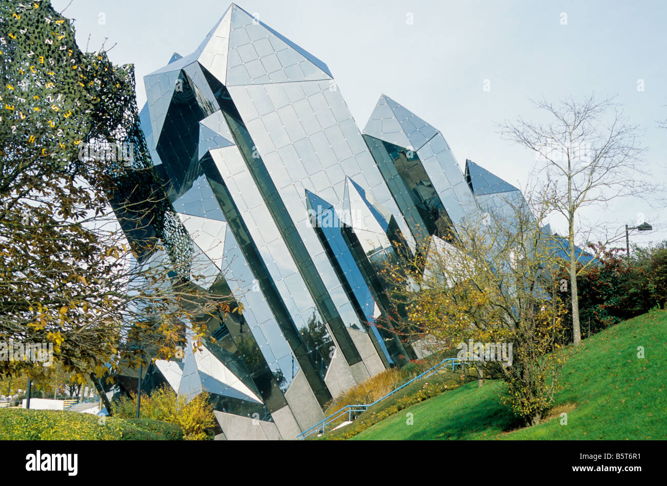 Futuroscope, Science theme park near Poitiers, France, Kinemax building ...