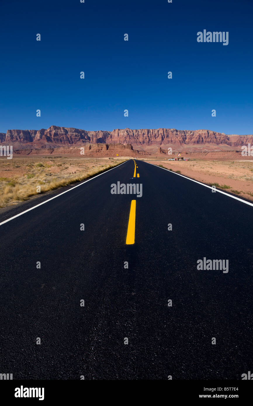 Highway 89 Navajo Reservation Arizona Stock Photo - Alamy