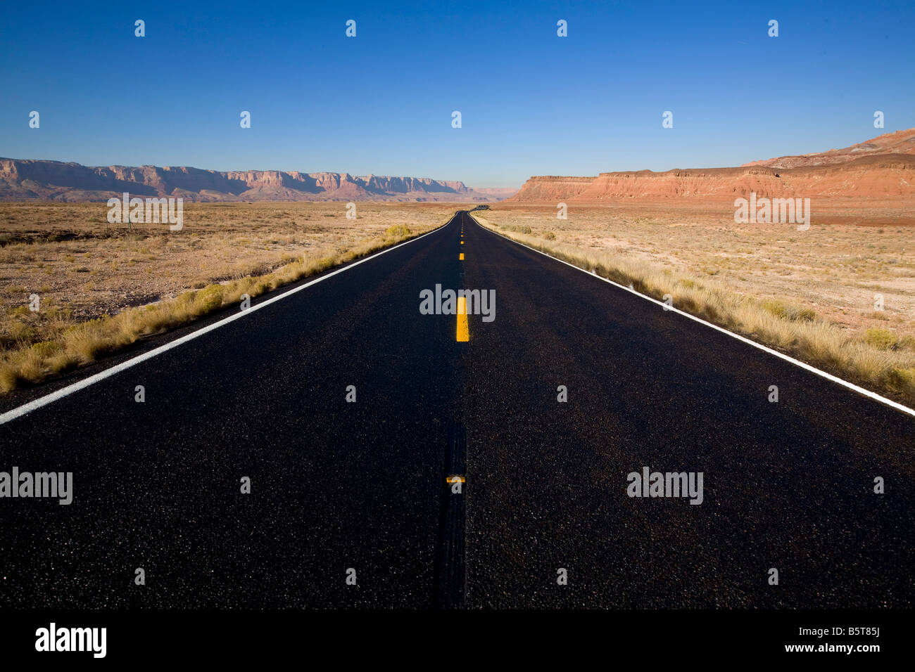Highway 89 Navajo Reservation Arizona Stock Photo - Alamy