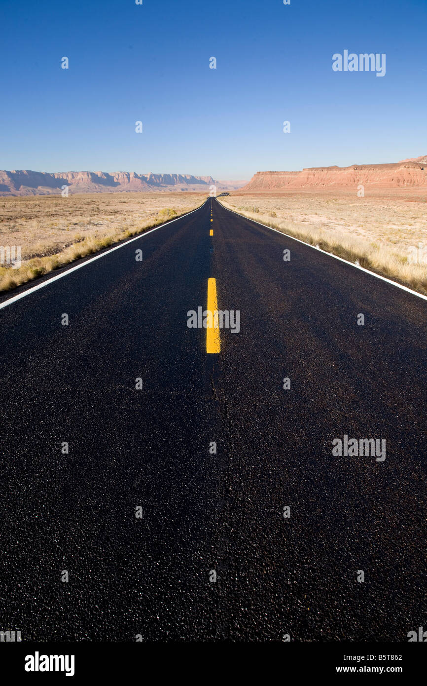 Highway 89 Navajo Reservation Arizona Stock Photo - Alamy