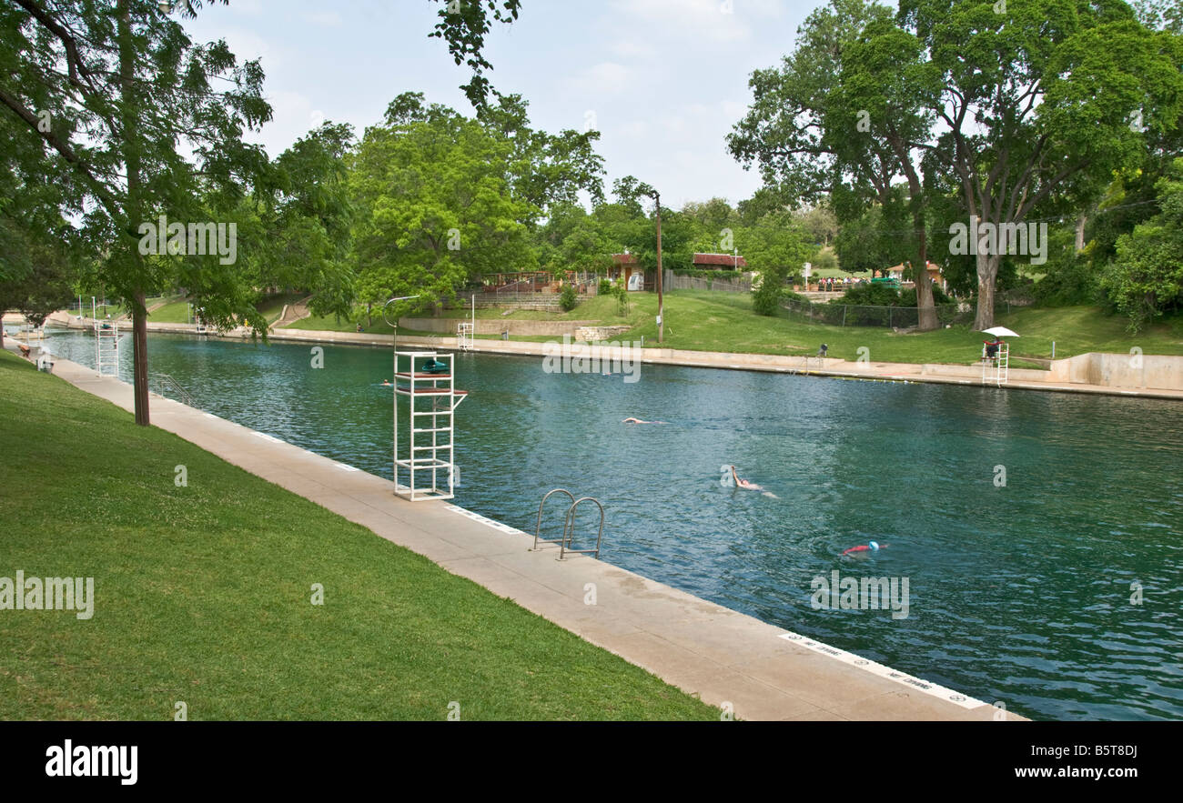 Austin: barton springs hi-res stock photography and images - Alamy
