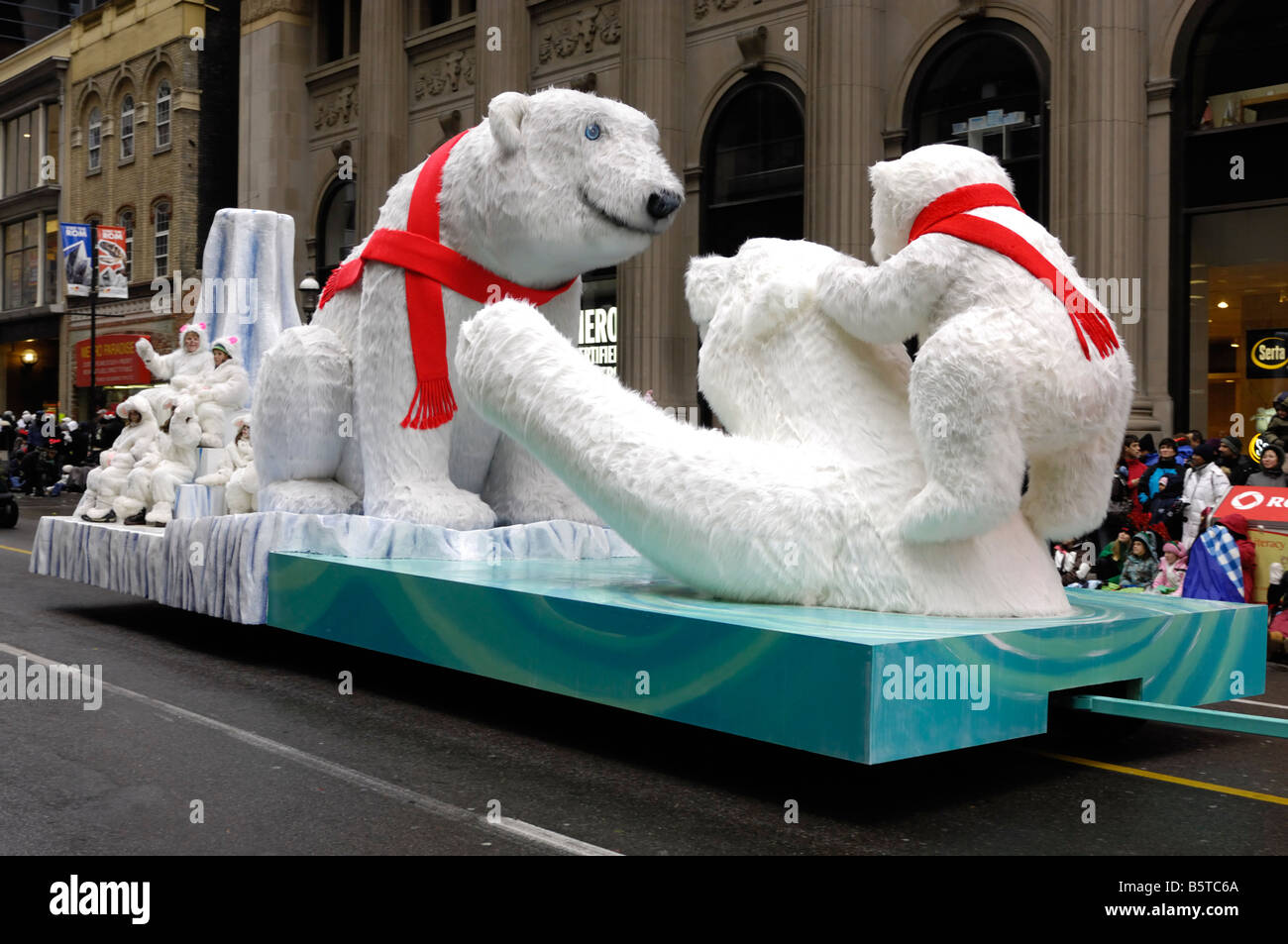 Santa Claus Parade Stock Photo - Alamy