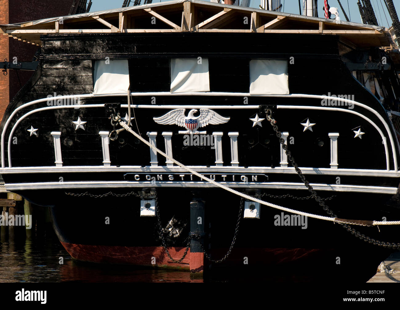 Constitution historic ship boston hi-res stock photography and images ...