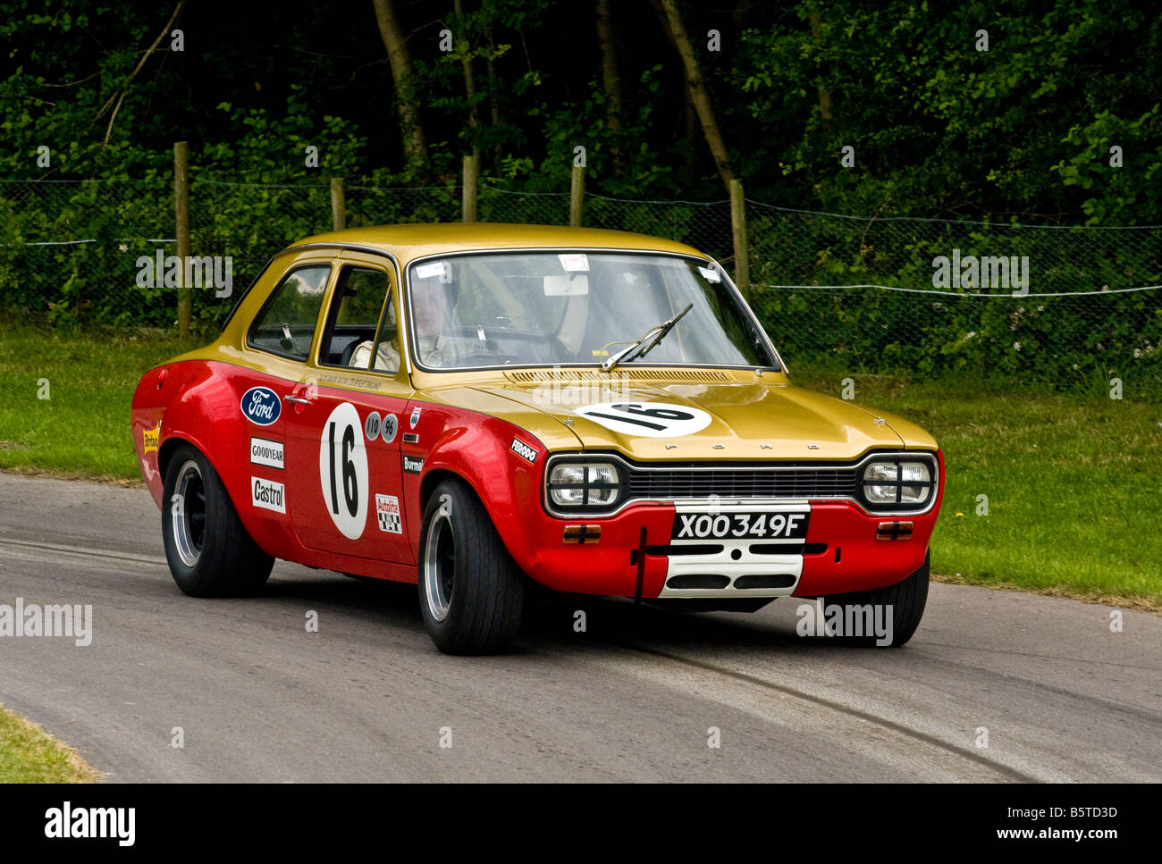 1968 Alan Mann Ford Escort Twin Cam with driver Sir John Whitmore at ...