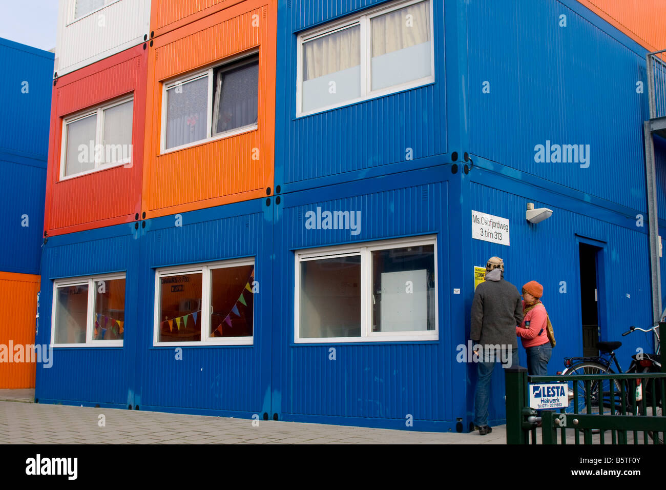 Container homes amsterdam hi-res stock photography and images - Alamy