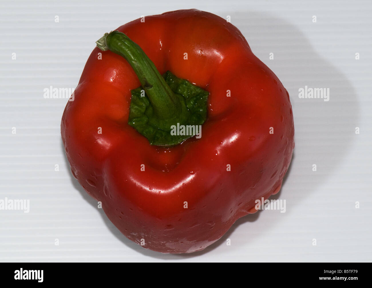 Red bell pepper - capsicum annuum Stock Photo - Alamy