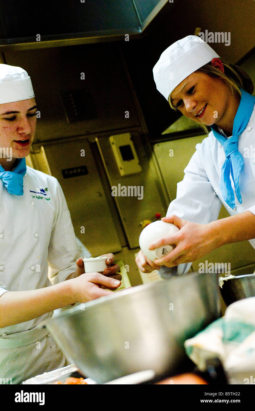 Catering Student High Resolution Stock Photography and Images - Alamy
