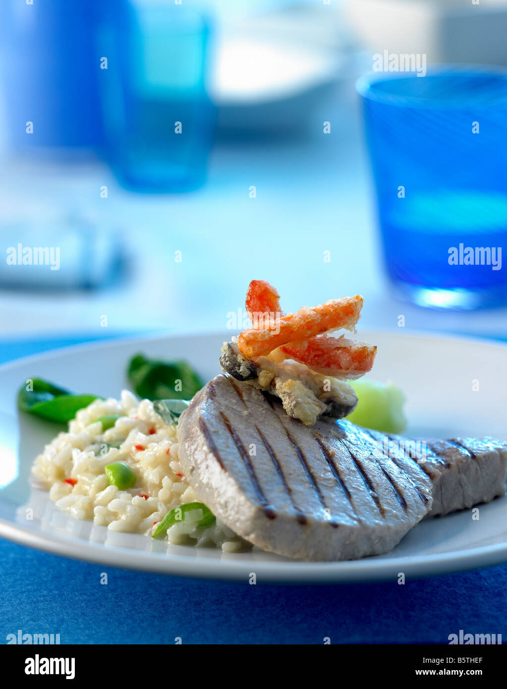 Risotto with tuna hi-res stock photography and images - Alamy