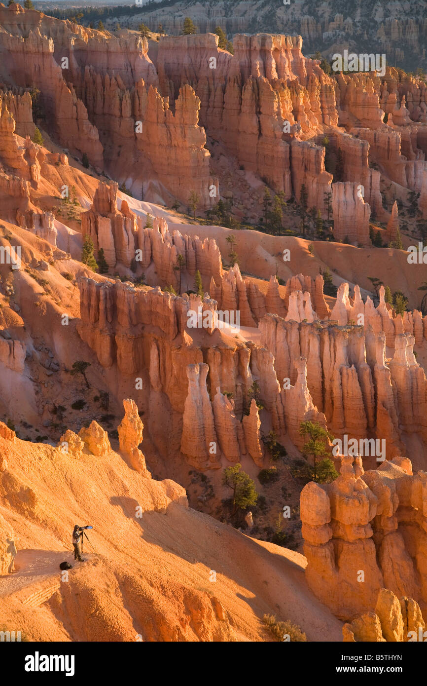 Photographer Bryce Canyon National Park Utah Stock Photo - Alamy