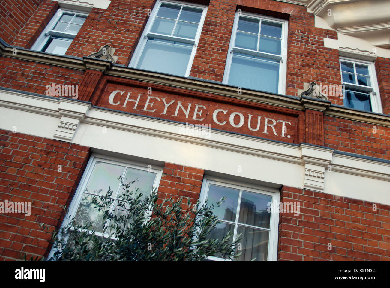 Cheyne Court apartment building in Royal Hospital Road Chelsea London ...