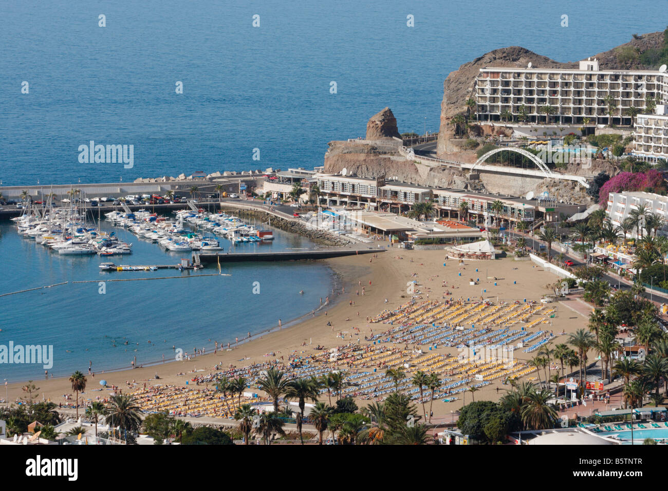 Puerto Rico on Gran Canaria in The Canary Islands Stock Photo - Alamy