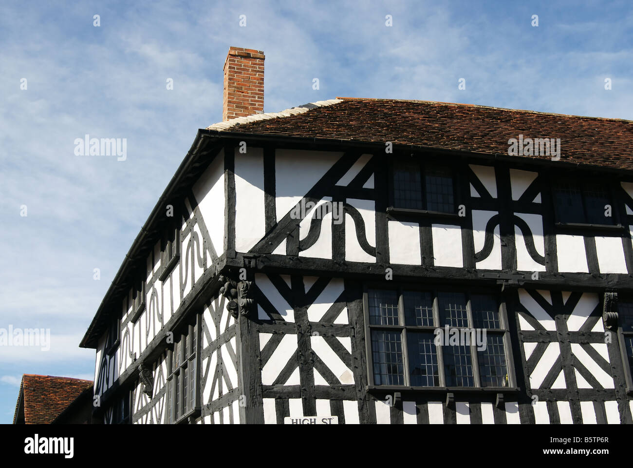 Half Timbered building Stock Photo - Alamy