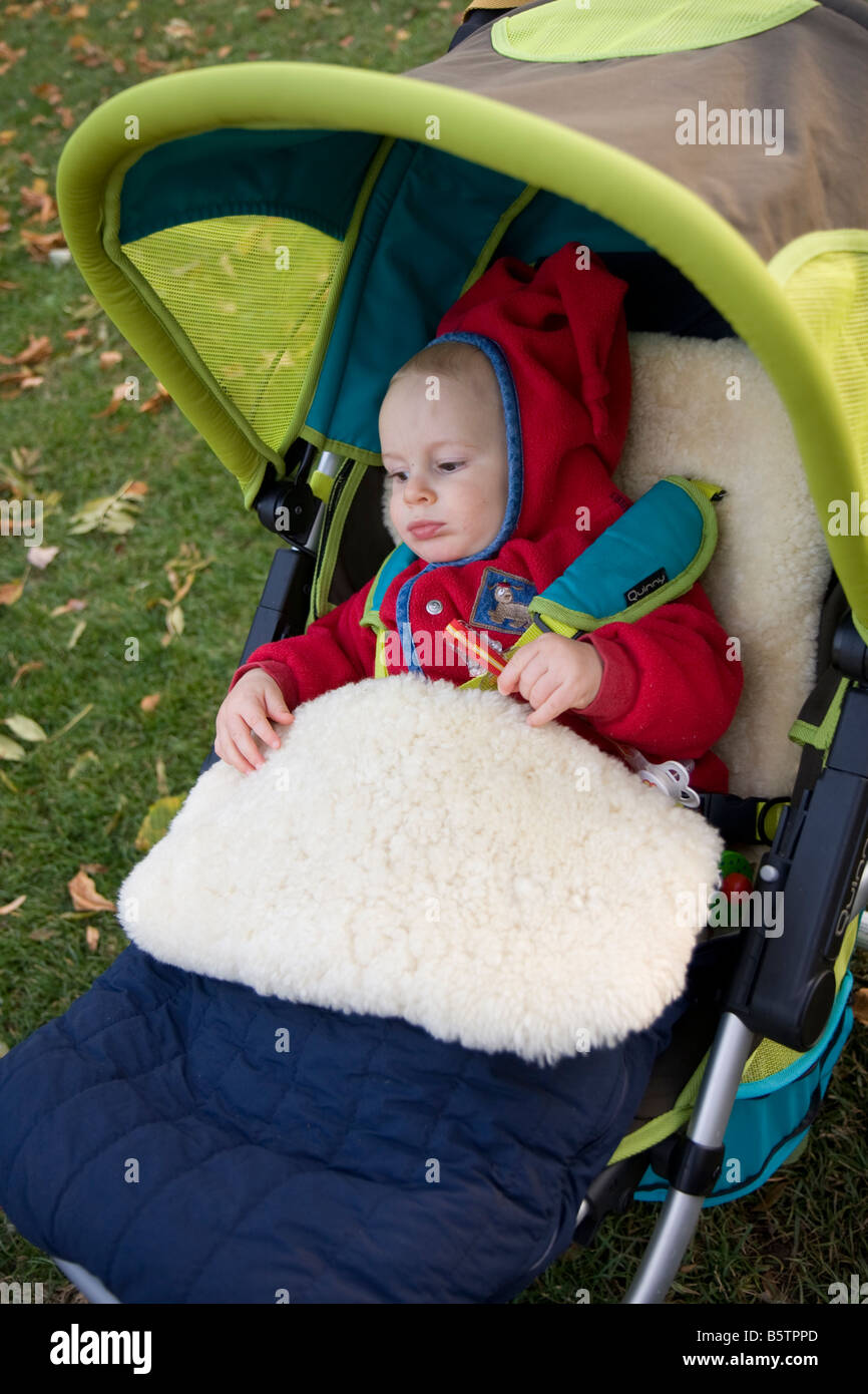 baby in stroller Stock Photo - Alamy
