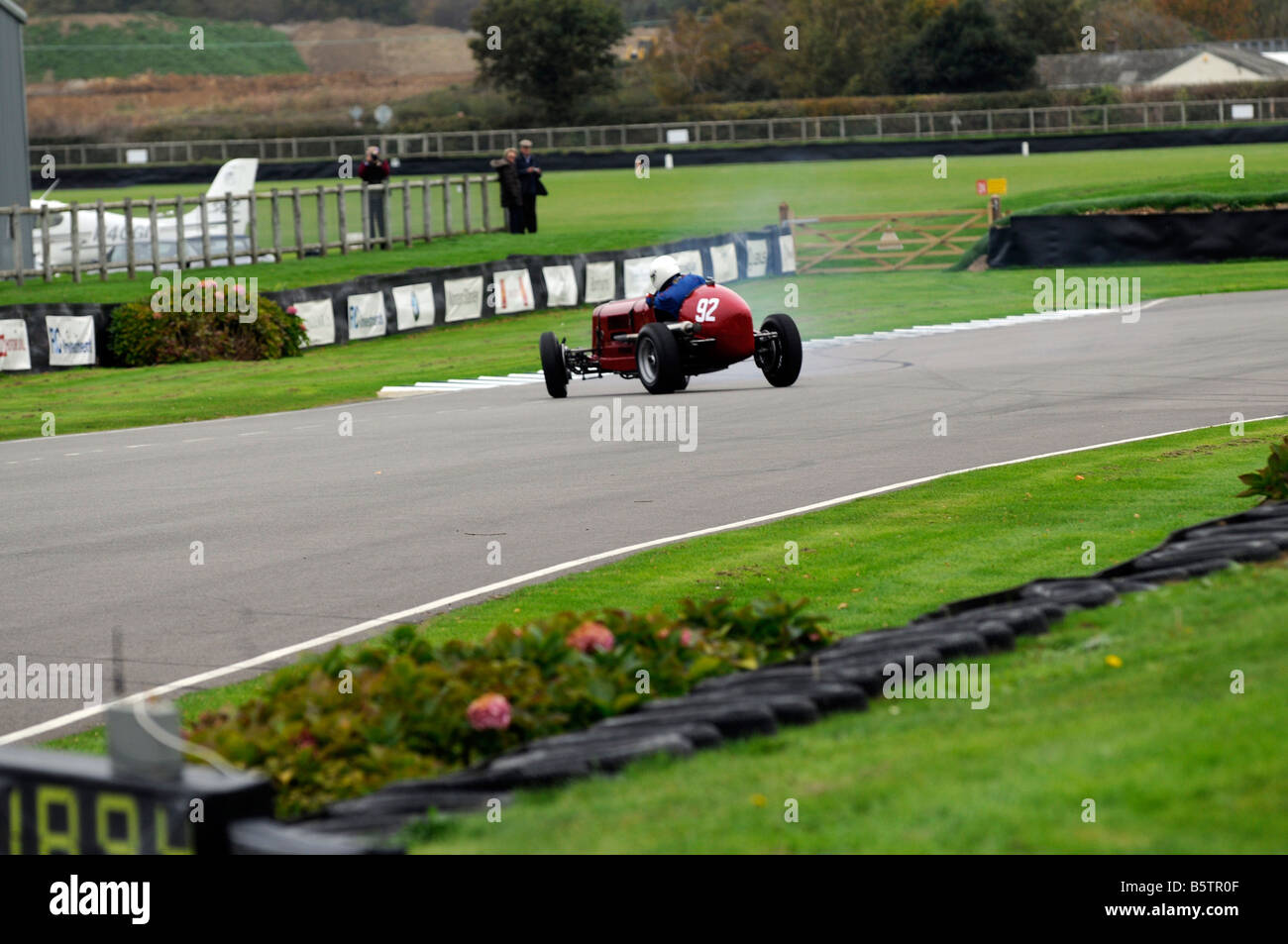 Ben Fidler Driving a 1936 86 ERA AJM 1 1486cc supercharged at the VSCC ...
