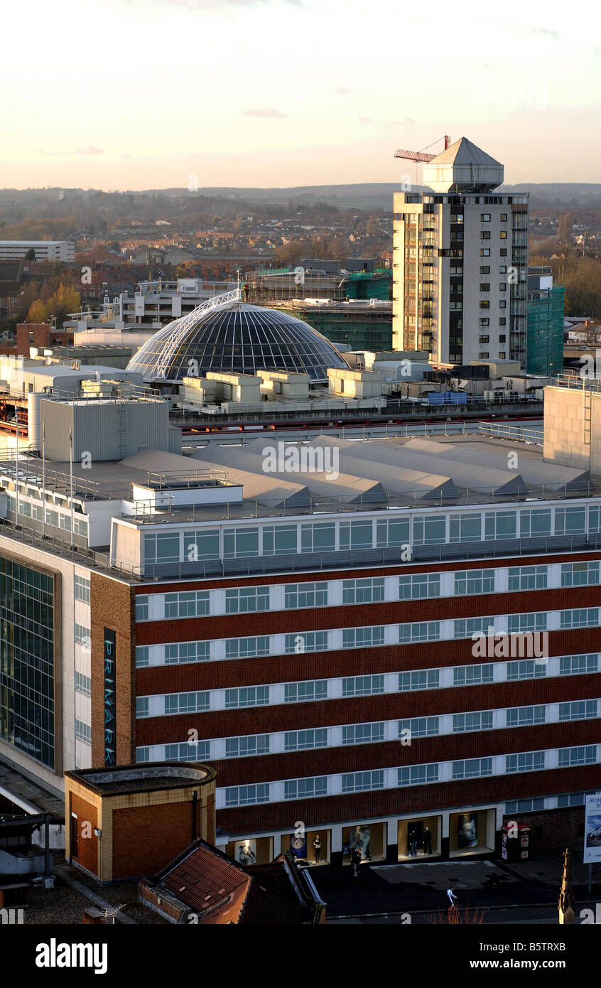 Aerial view coventry city centre hi-res stock photography and images ...