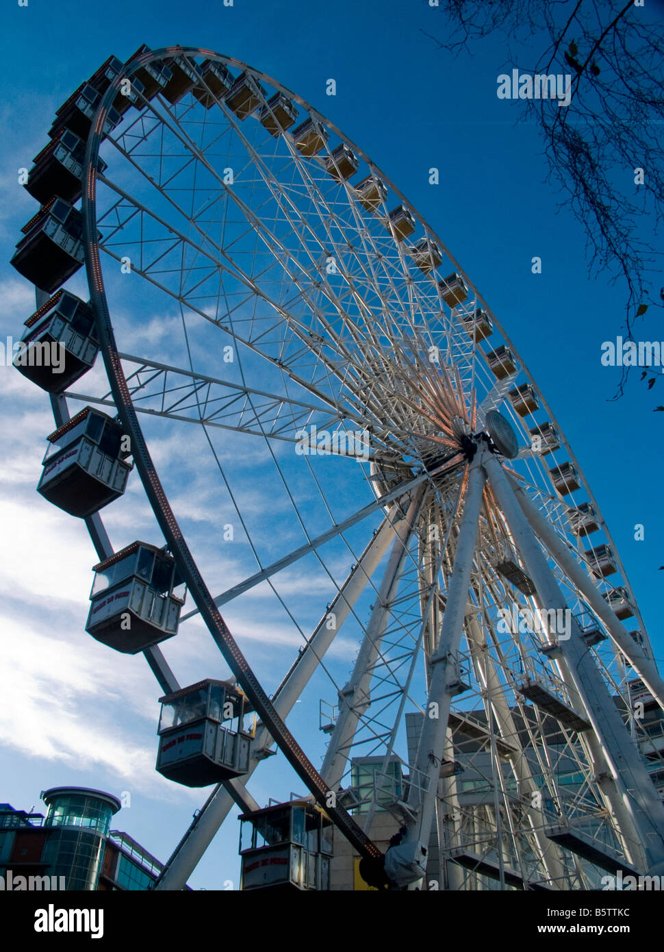 The Manchester Wheel Stock Photo - Alamy
