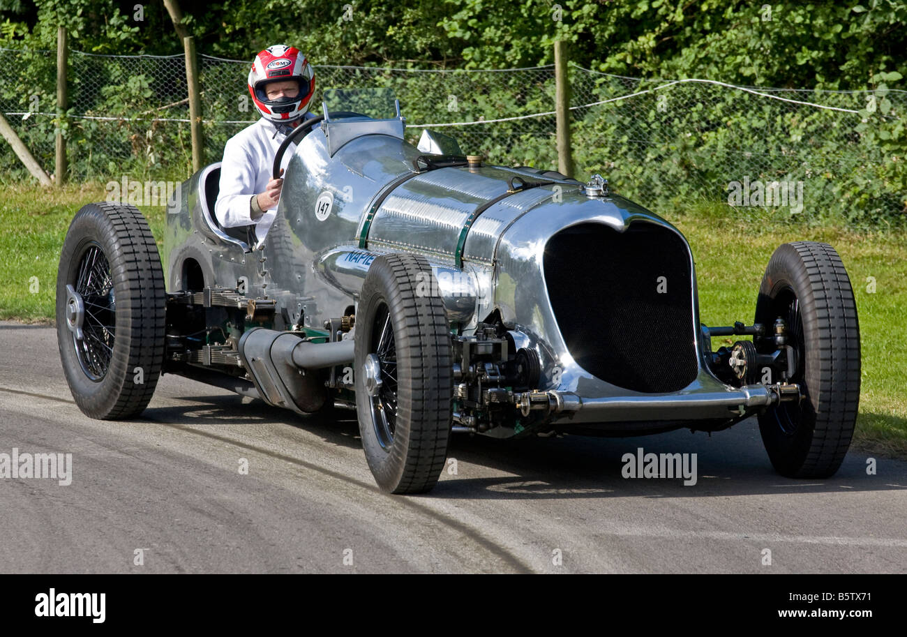1933 Napier-Railton Special Brooklands racer at 2008 Goodwood Festival ...