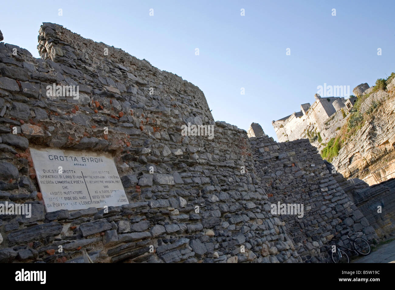Doria castle Portovenere Ligury Italy Stock Photo - Alamy