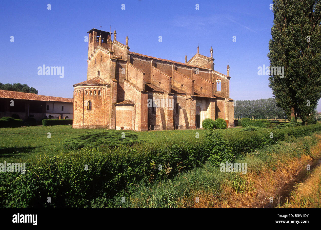San Bassiano basilica Lodi Vecchio Lombardy Italy Stock Photo - Alamy