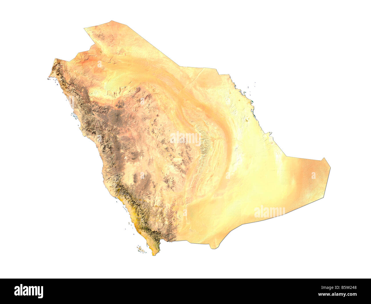 Saudi arabia map maps hi-res stock photography and images - Alamy