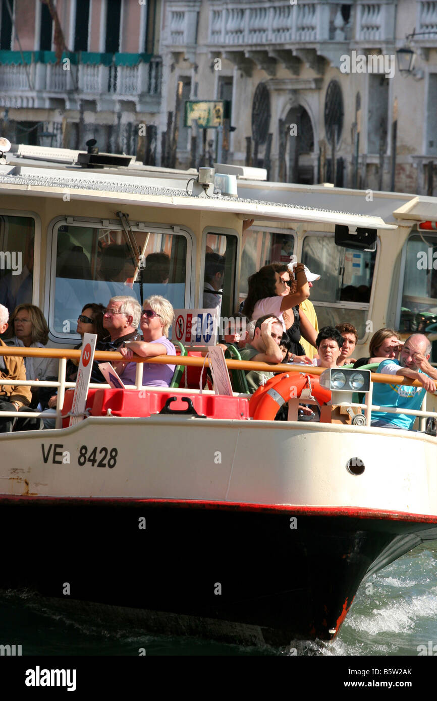 Water bus steamboat ferry boat transport venice hi-res stock ...