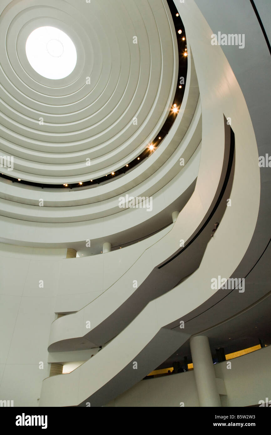 The atrium in the new Museum of the American Indian in Washington DC ...