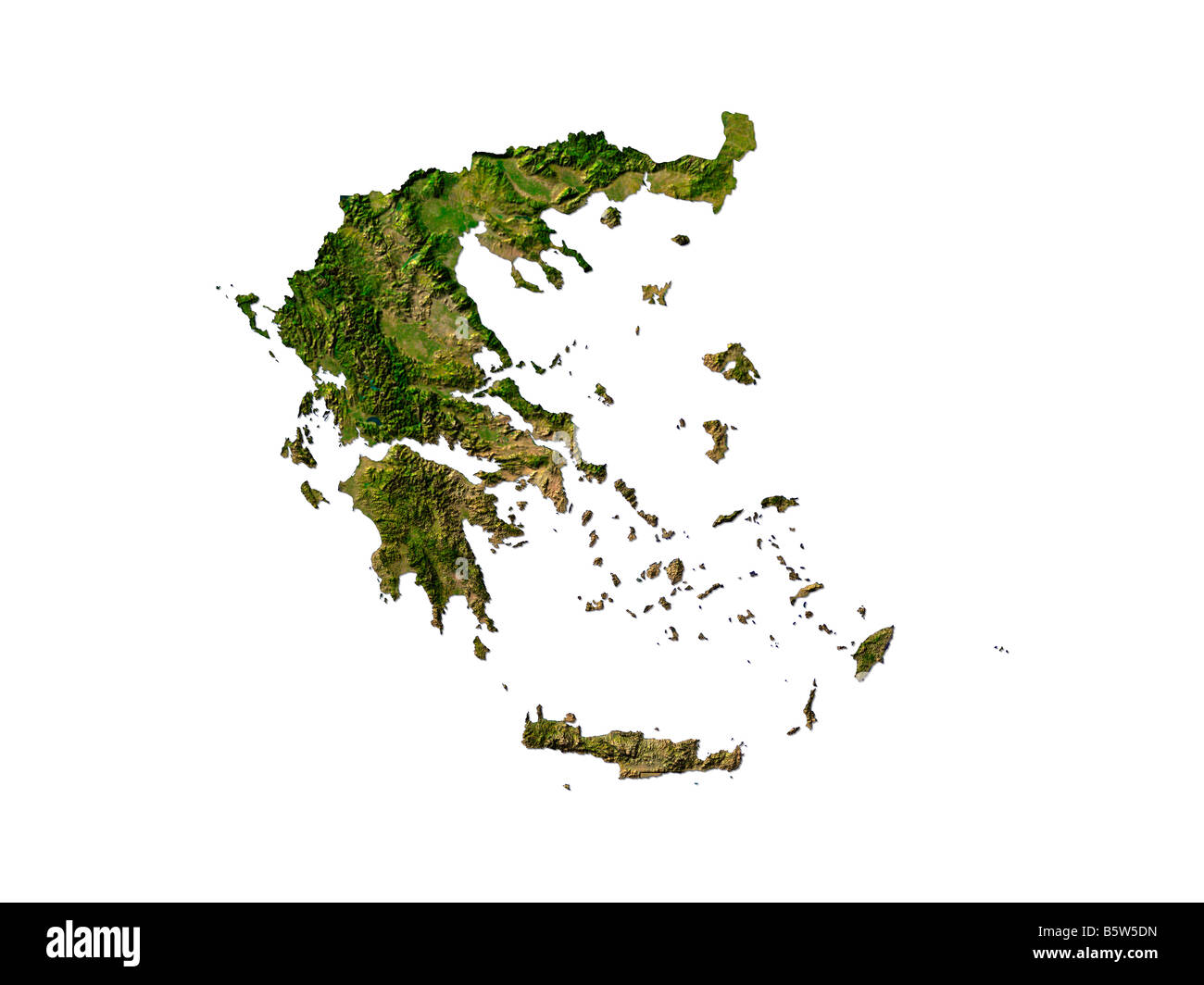 Greece map hi-res stock photography and images - Alamy