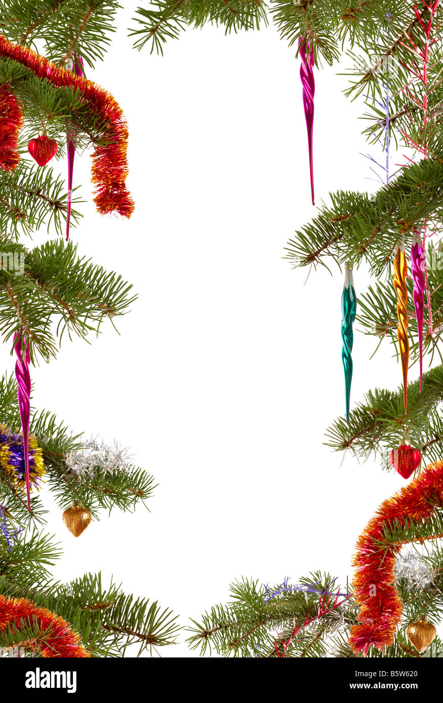 Christmas frame background Stock Photo - Alamy
