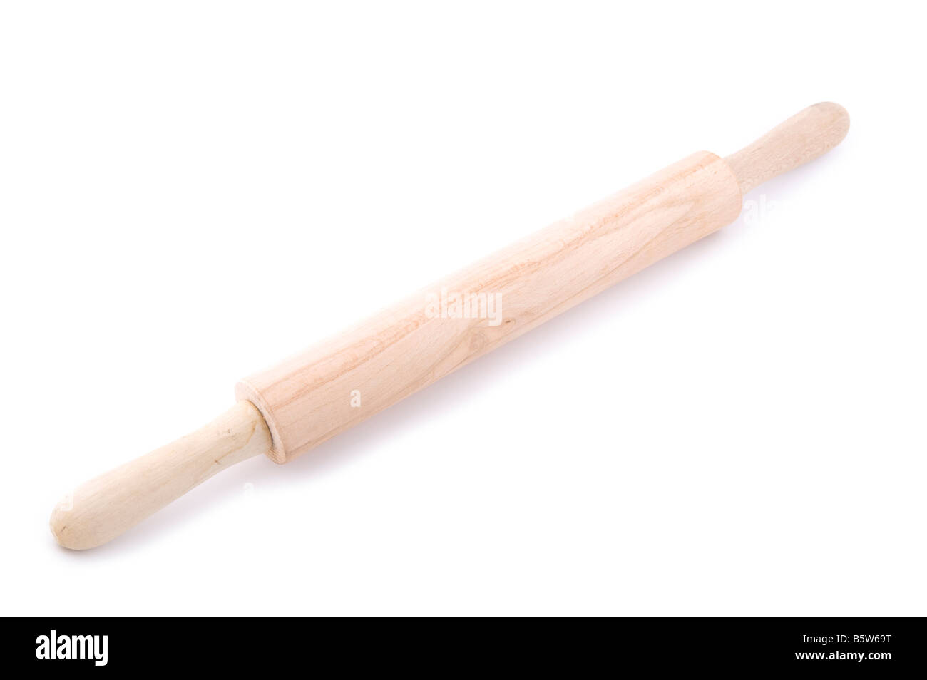 object on white utensil Rolling pin Stock Photo - Alamy