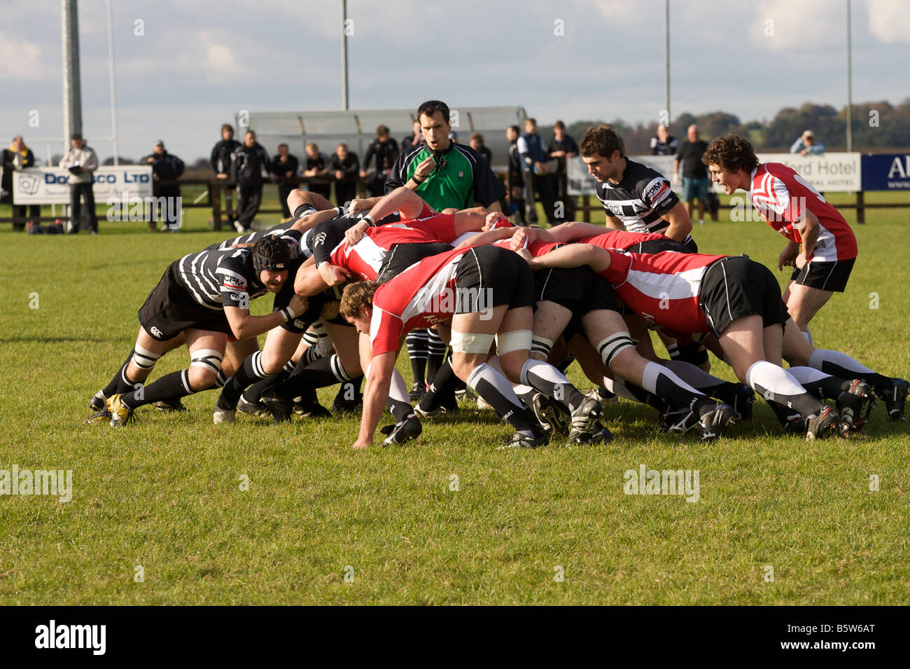 A game of rugby Stock Photo - Alamy