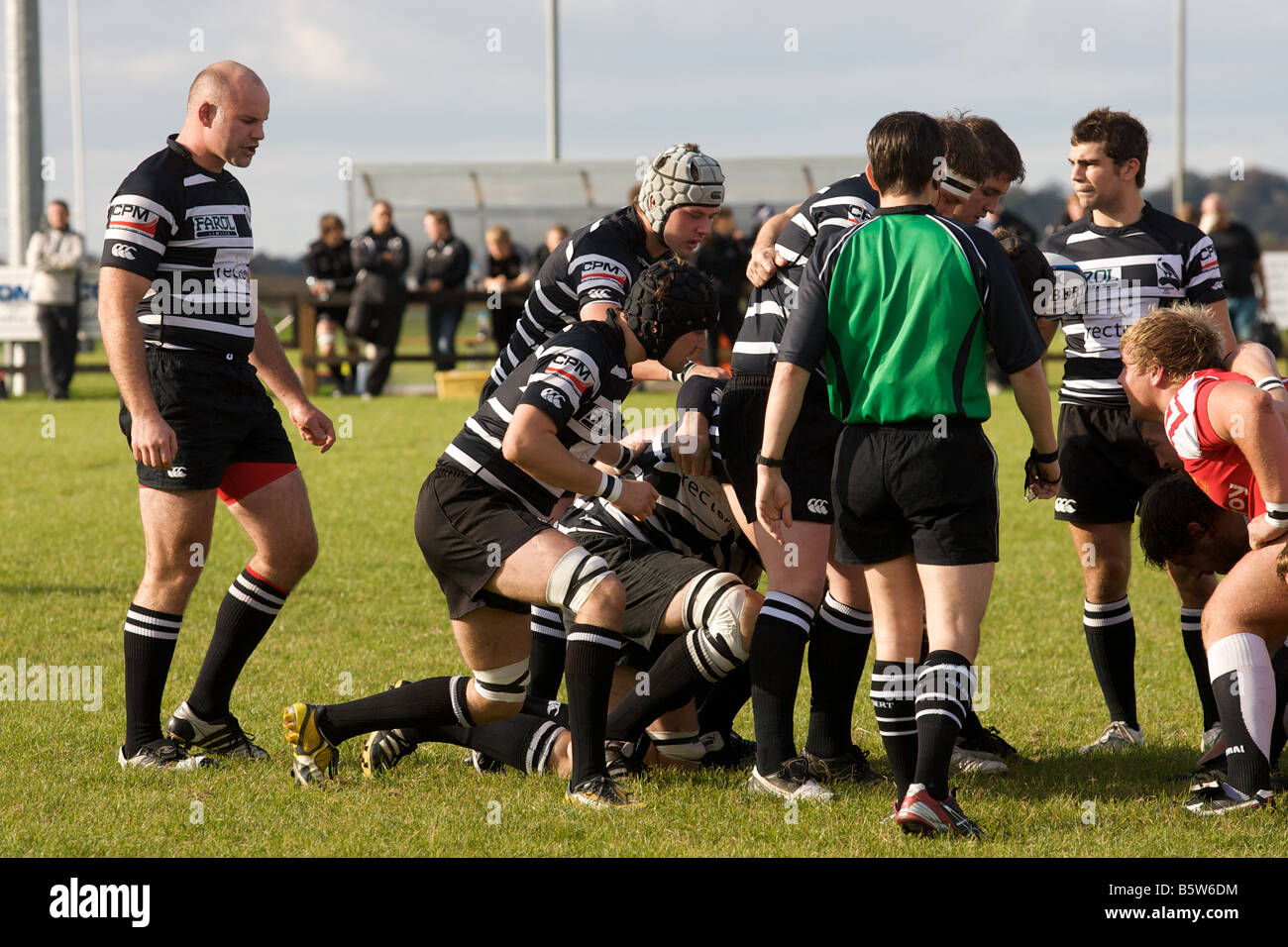 A game of rugby Stock Photo - Alamy