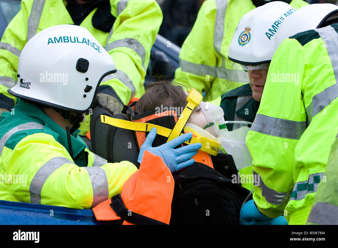 Road traffic accident simulation at local college aiming to deliver ...