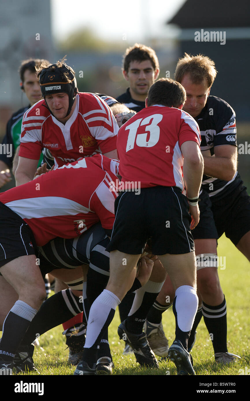 A game of rugby Stock Photo - Alamy