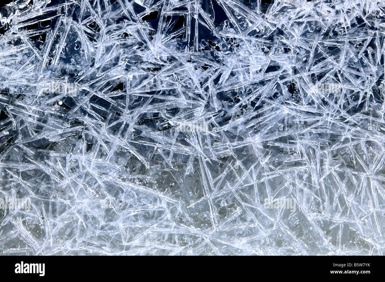 Hoarfrost patterns hi-res stock photography and images - Alamy