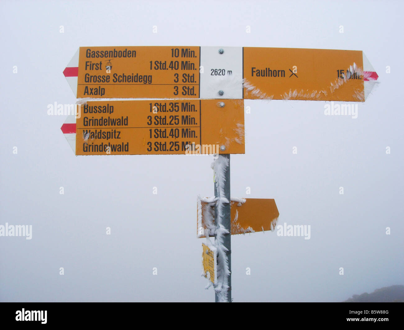 Grindelwald sign hi-res stock photography and images - Alamy