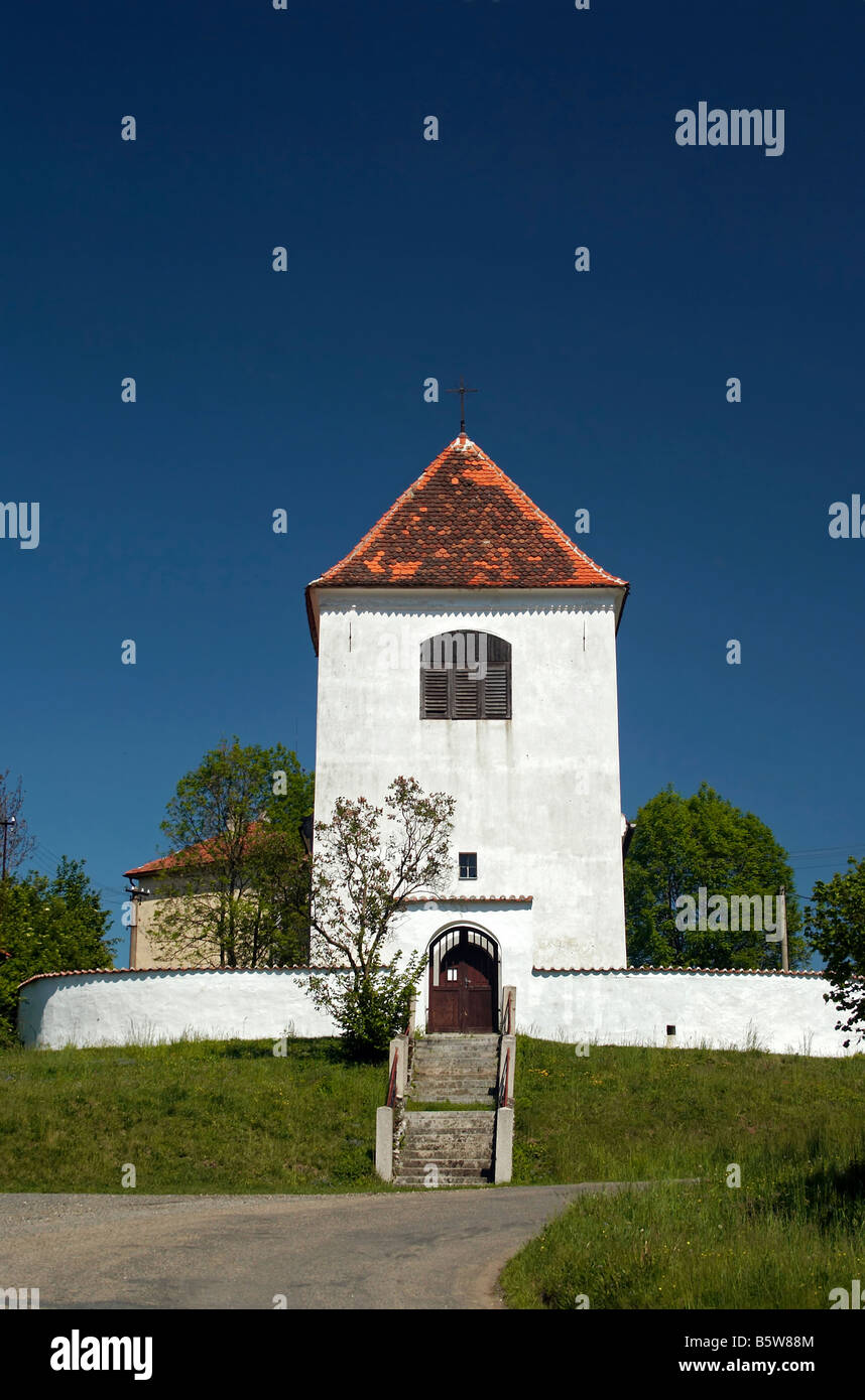 Small village church - baroque style - vernacular architecture - rustic ...