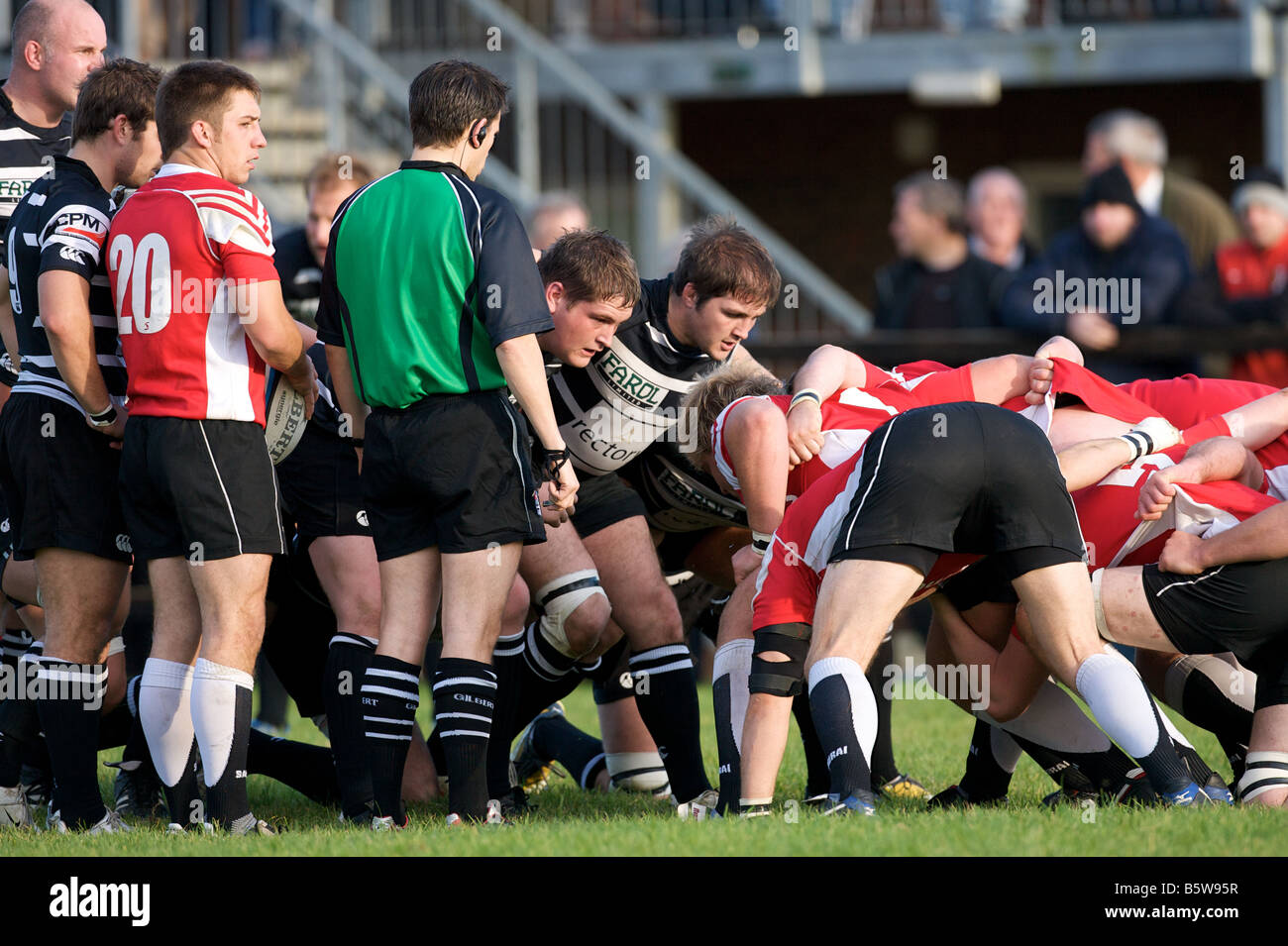 A game of rugby Stock Photo - Alamy