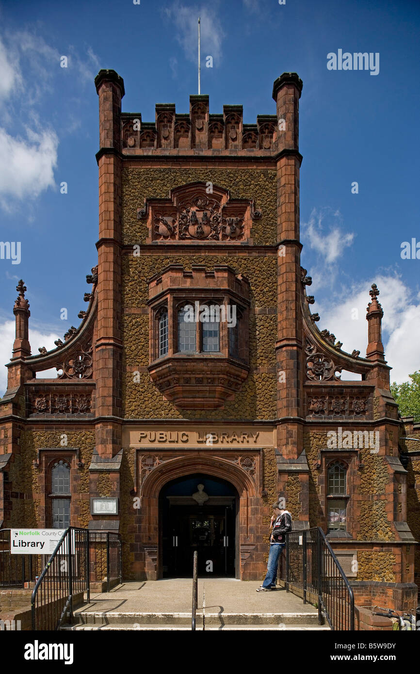 King s Lynn Public Library Norfolk UK Stock Photo - Alamy