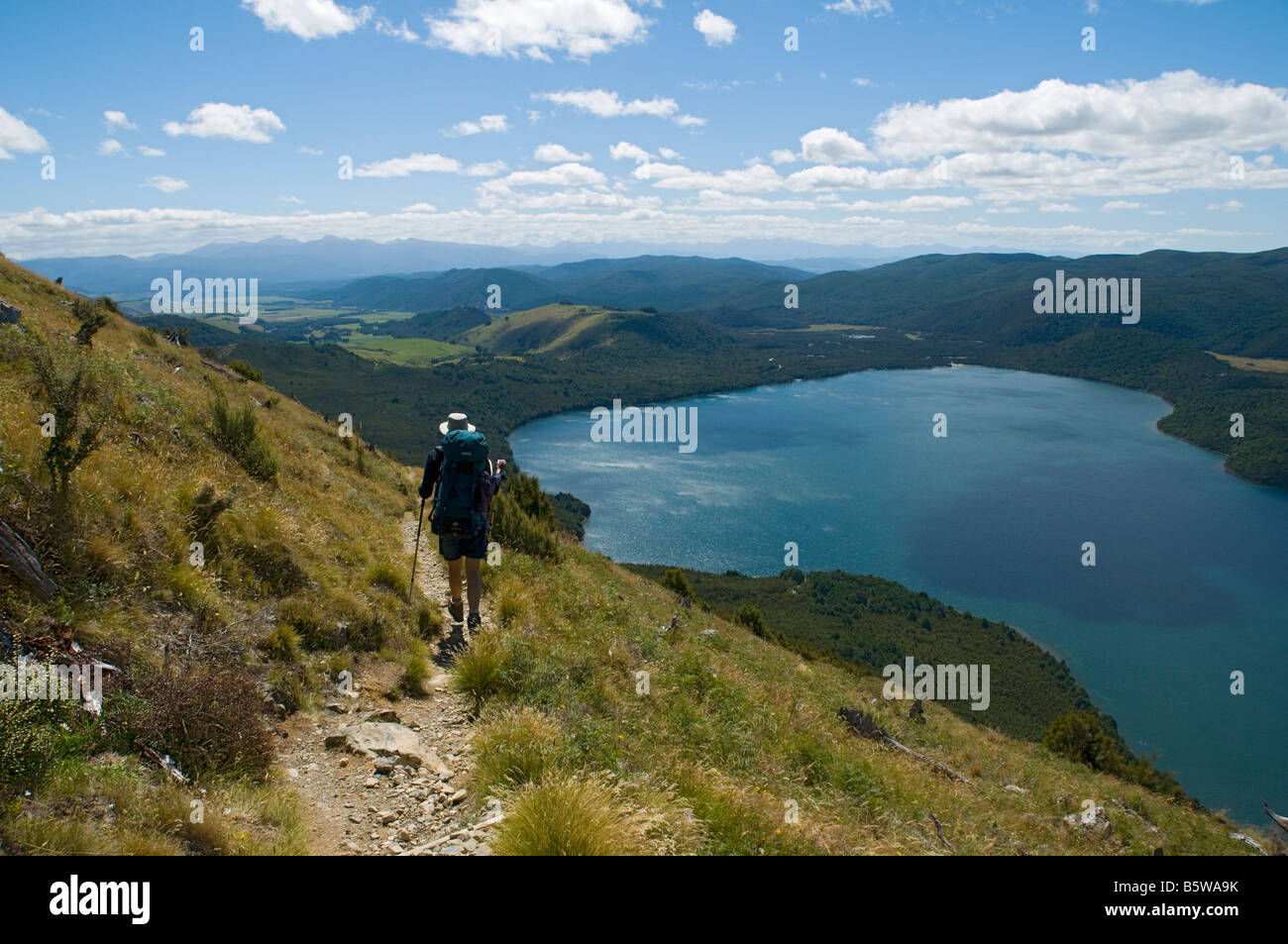 Trek trekker trekking walk walker walking hi-res stock photography and ...