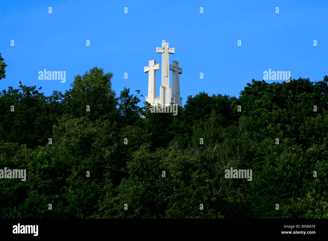 Hill of three crosses hi-res stock photography and images - Alamy