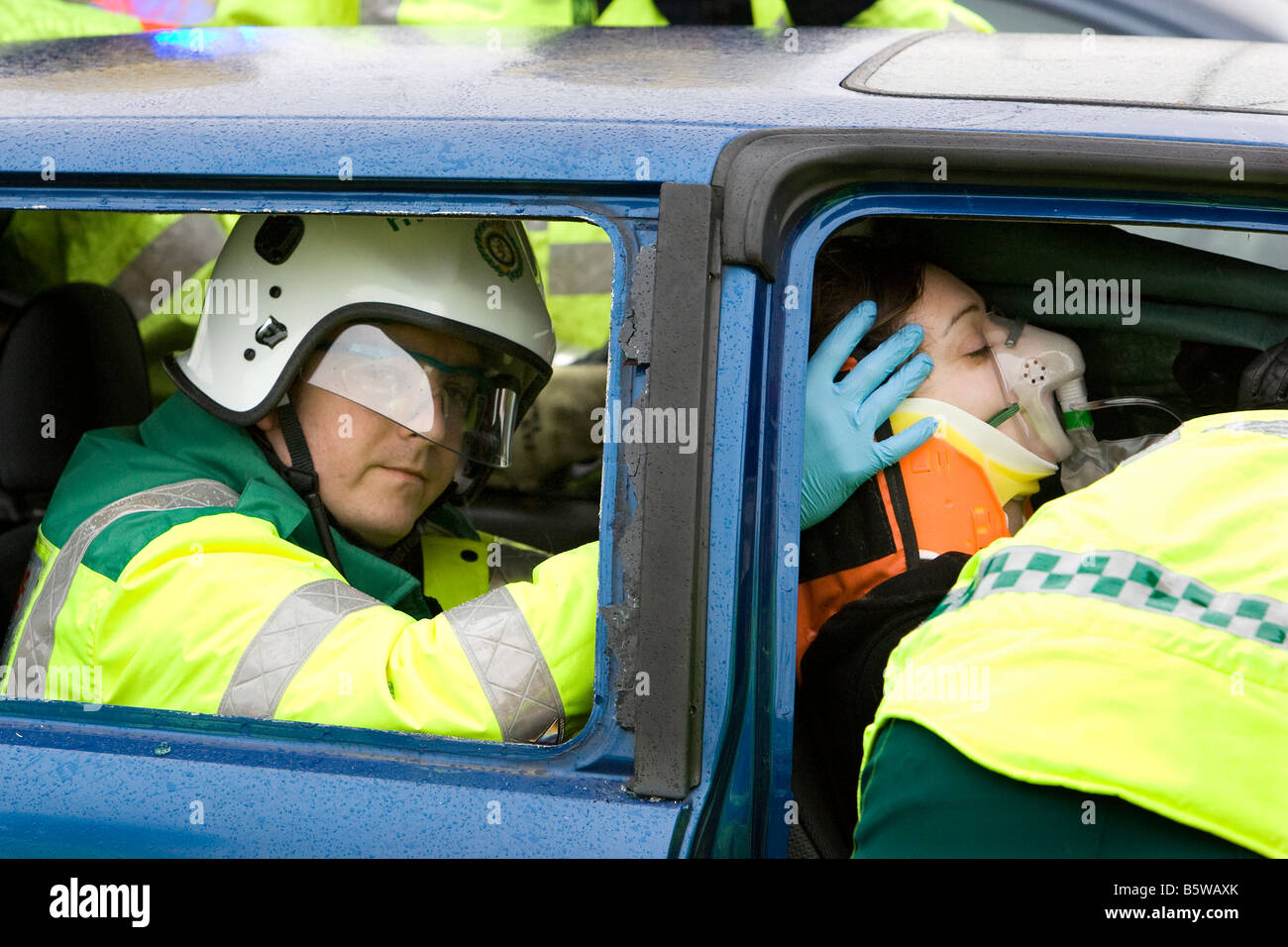 Road traffic accident simulation at local college aiming to deliver ...