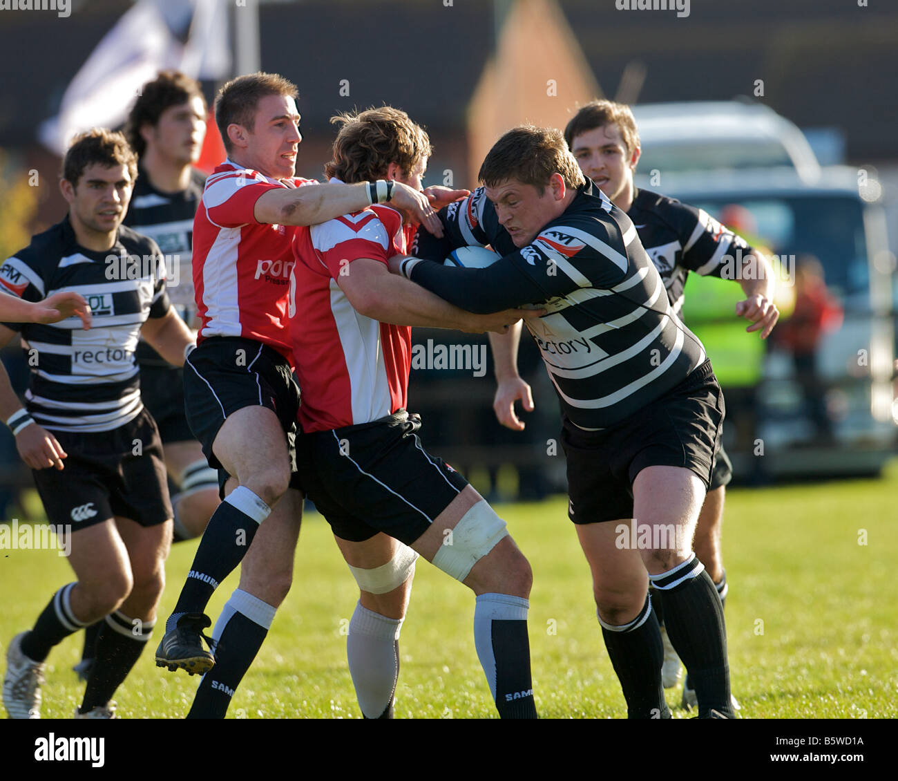 A game of rugby Stock Photo - Alamy