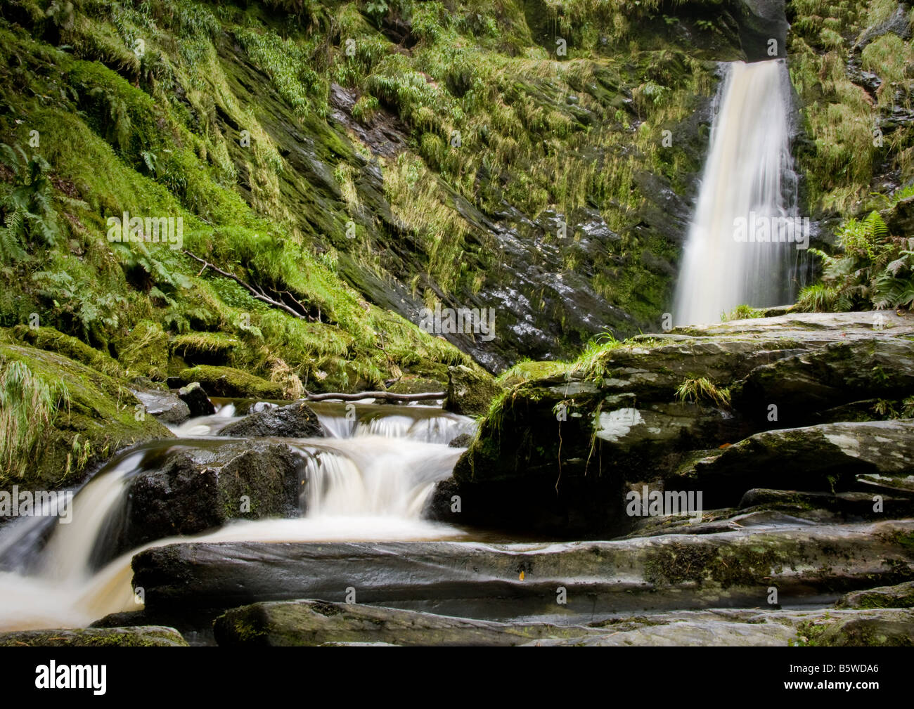 Pistyll rhaeadr hi-res stock photography and images - Alamy