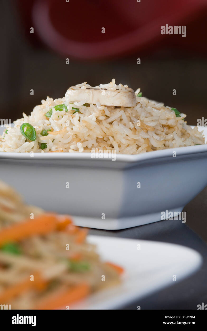 Close-up of fried rice in a bowl Stock Photo - Alamy