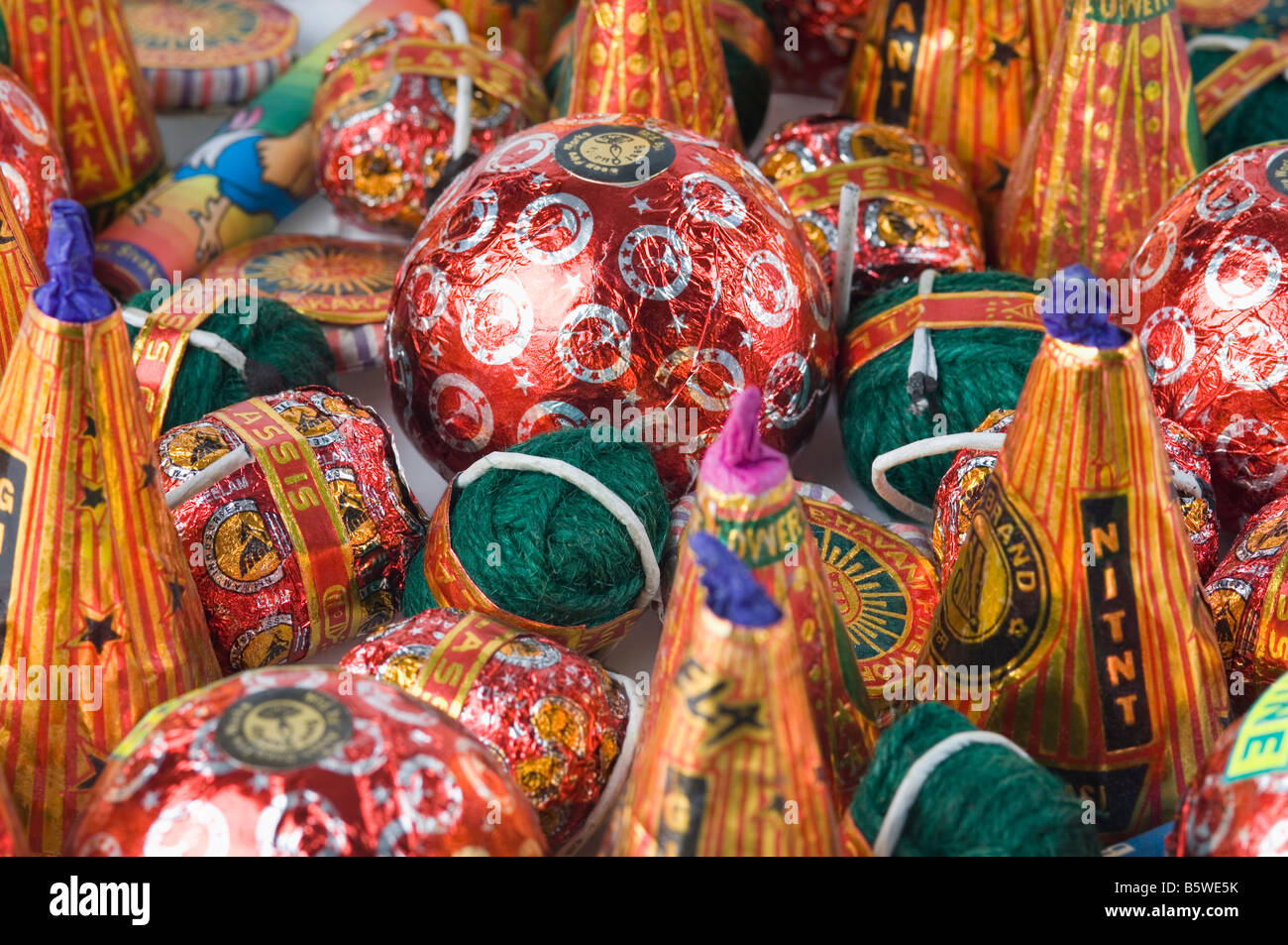 Close-up of firecrackers Stock Photo - Alamy