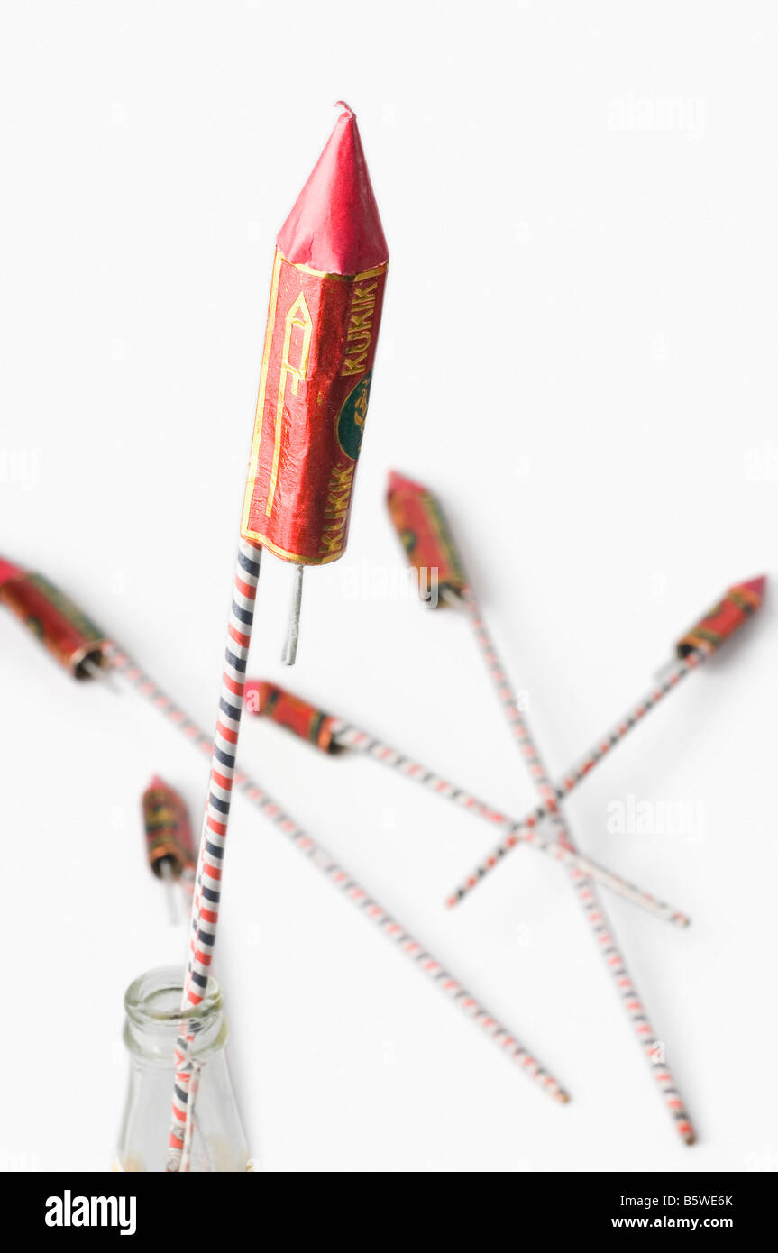 Rocket firecrackers hi-res stock photography and images - Alamy