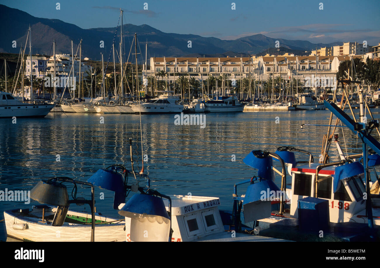 Estepona Port Costa del Sol Andalucia Spain Stock Photo - Alamy