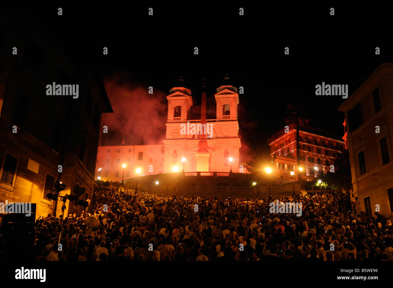 Ferragosto fireworks, italy hi-res stock photography and images - Alamy