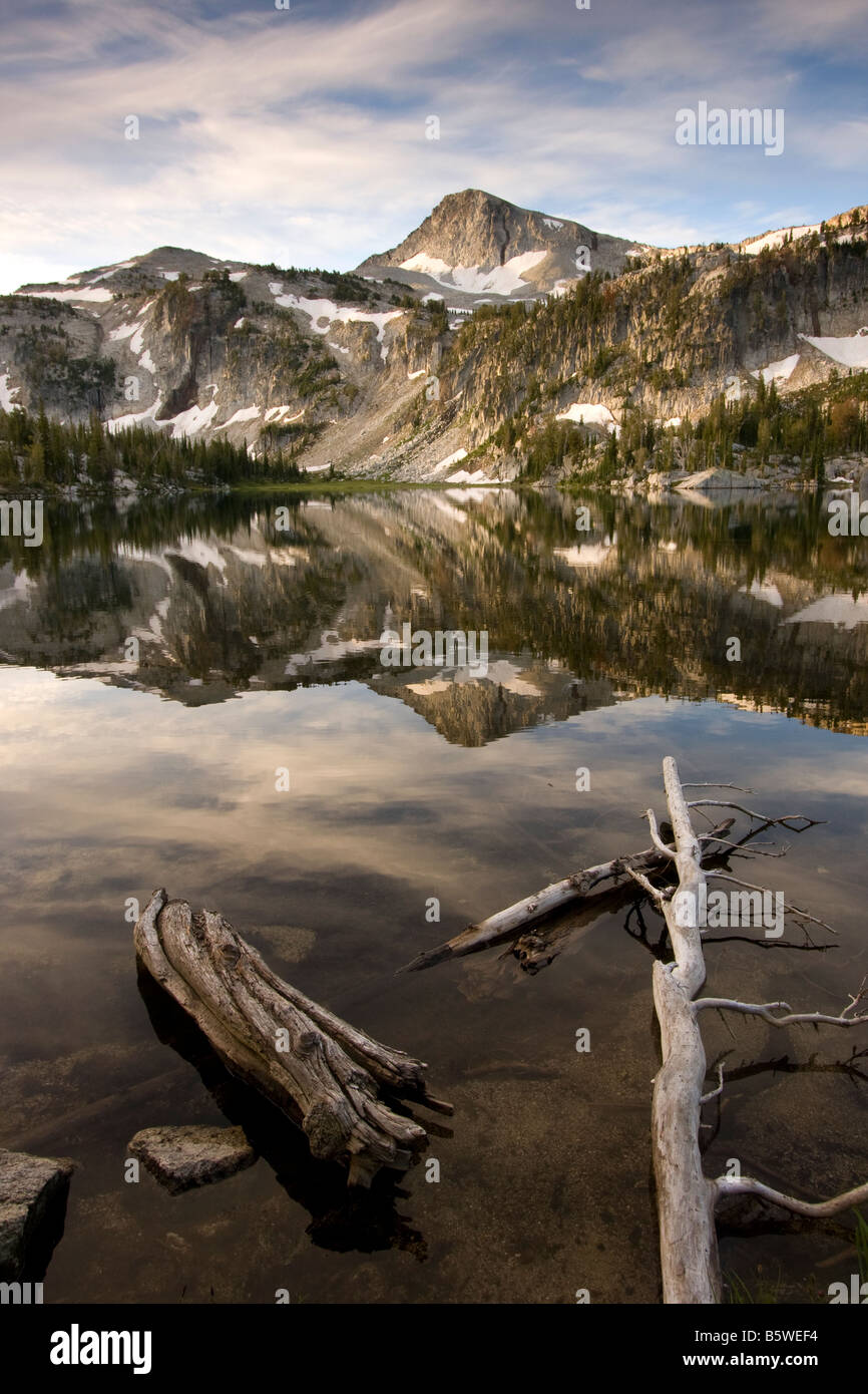 Eagle Cap Peak reflected in Mirror Lake Eagle Cap Wilderness Wallowa ... Eagle Cap Peak reflected in Mirror Lake Eagle Cap Wilderness Wallowa ...